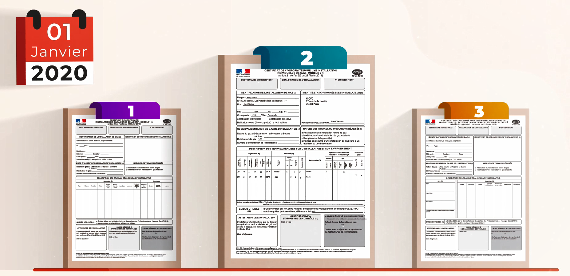 Certificats de conformité gaz : quel modèle fournir ? | Cegibat