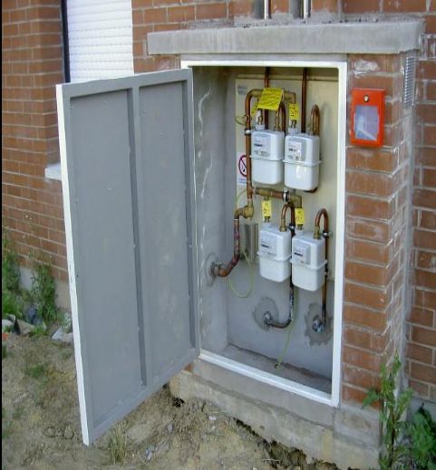 Placard technique gaz en bâtiment | Cegibat