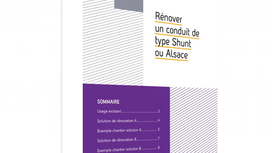 Rénover un conduit de type Shunt ou Alsace | GRDF Cegibat